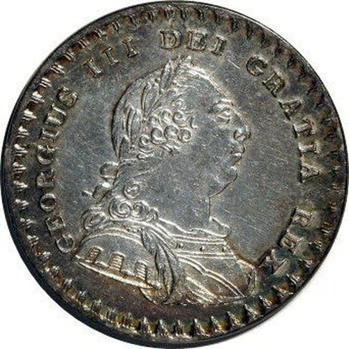 Great Britain Silver Bank Token 3 Shill. "George III" 1812-1816 coin ...
