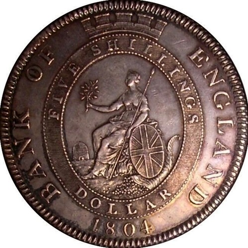 Great Britain Silver Bank Token 3 Shill. "George III" 1812-1816 coin ...