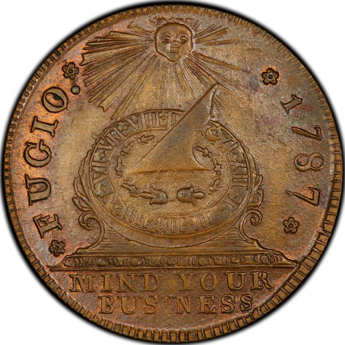 USA Cent "Fugio" 1787 coin value KM# EA31.2 | coinscatalog.NET