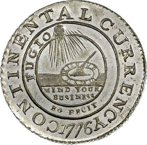 USA Continental Currency "Dollar" 1776 coin value KM# EA1 ...
