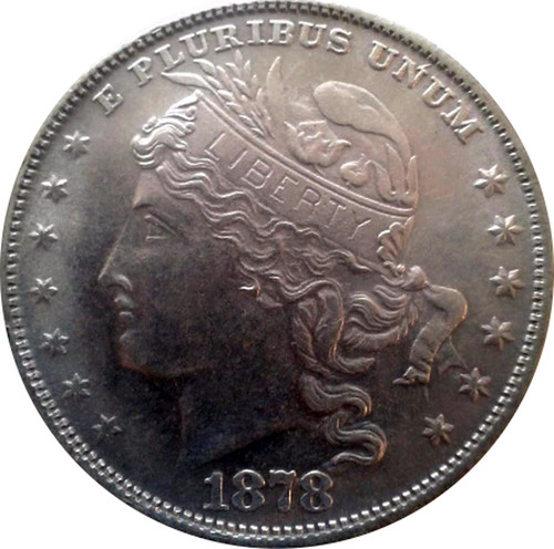 USA 100 Cents "Goloid Metric Dollar (Pattern)" 1879 coin value ...