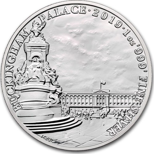Great Britain 1 Oz Silver 2 Pounds "Royal Arms" 2019 coin value ...