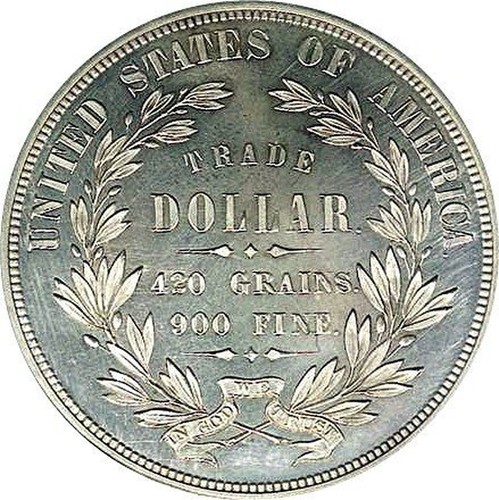 USA Dollar "Trade Dollar (Pattern)" 1873-1879 coin value | coinscatalog.NET