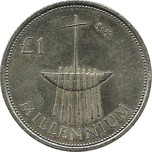 Irish Punt "Millennium" 2000 coin value KM# 31 | coinscatalog.NET
