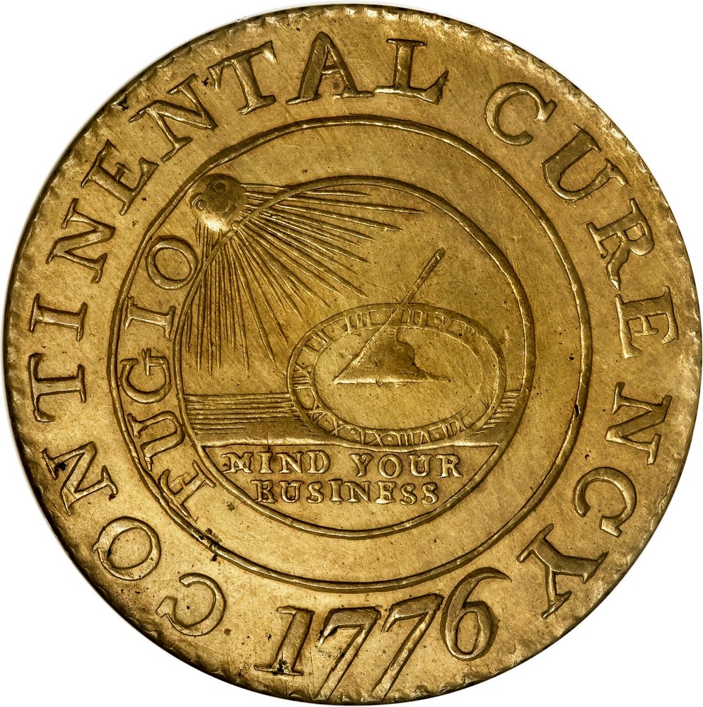 USA Continental Currency "Dollar" 1776 coin value KM# EA1 ...
