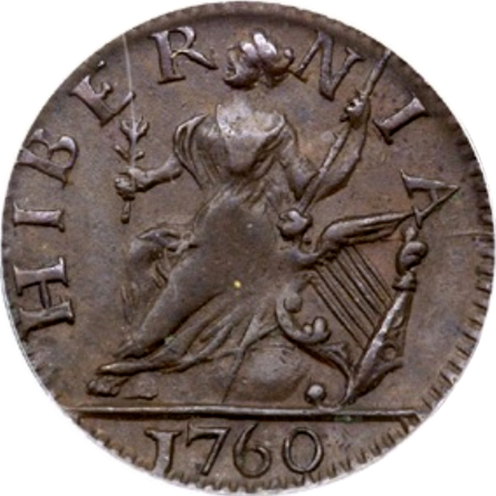 USA Halfpenny William Pitt tokens 1766 coin value KM# Tn24a ...