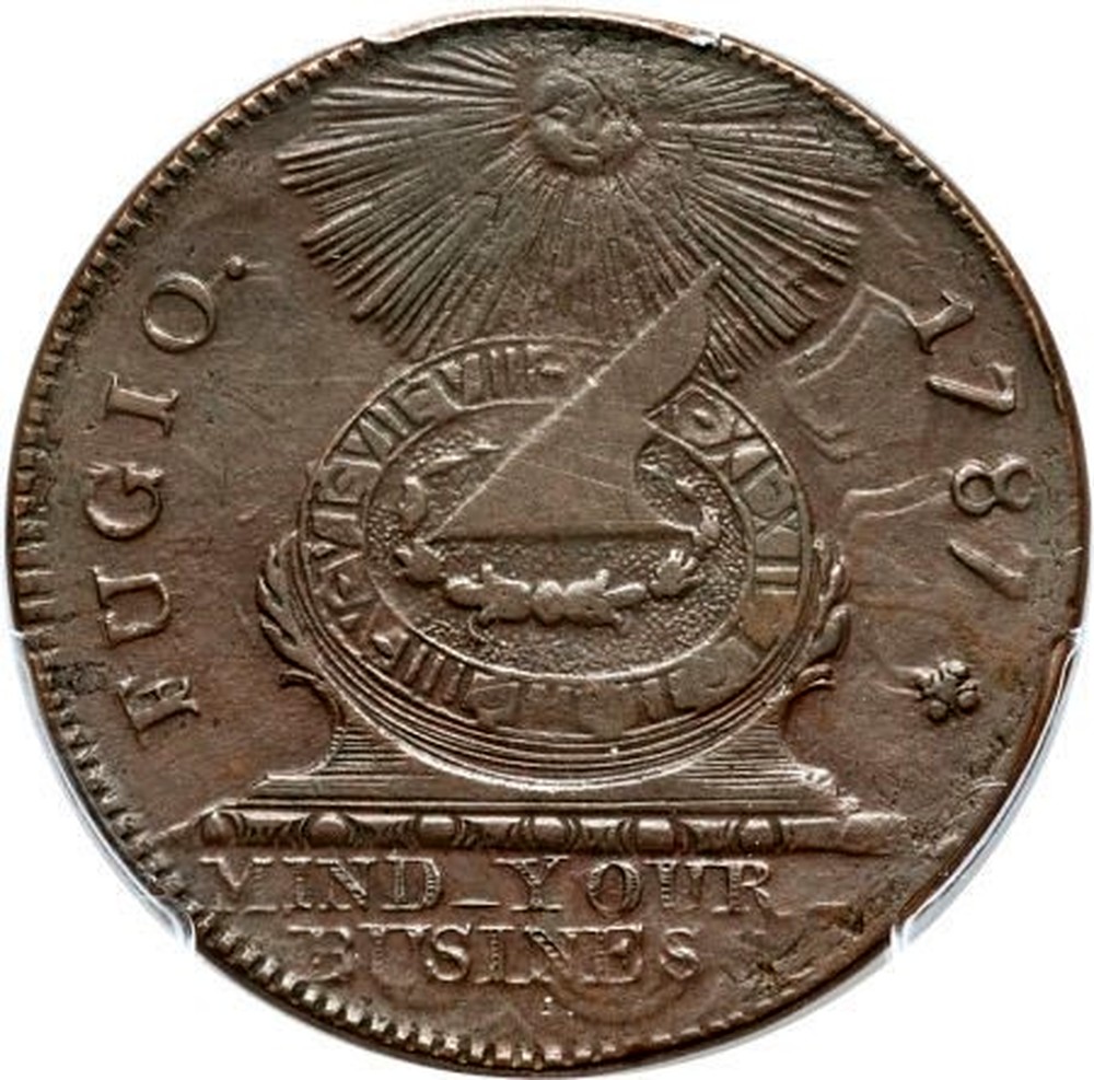 USA Cent Fugio Cents 1787 coin value KM# EA32.1 | coinscatalog.NET