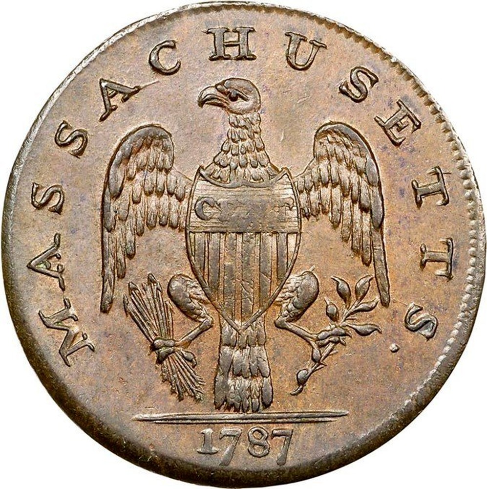 USA Penny Massachusetts Coppers (official) 1776 coin value KM# 18 ...