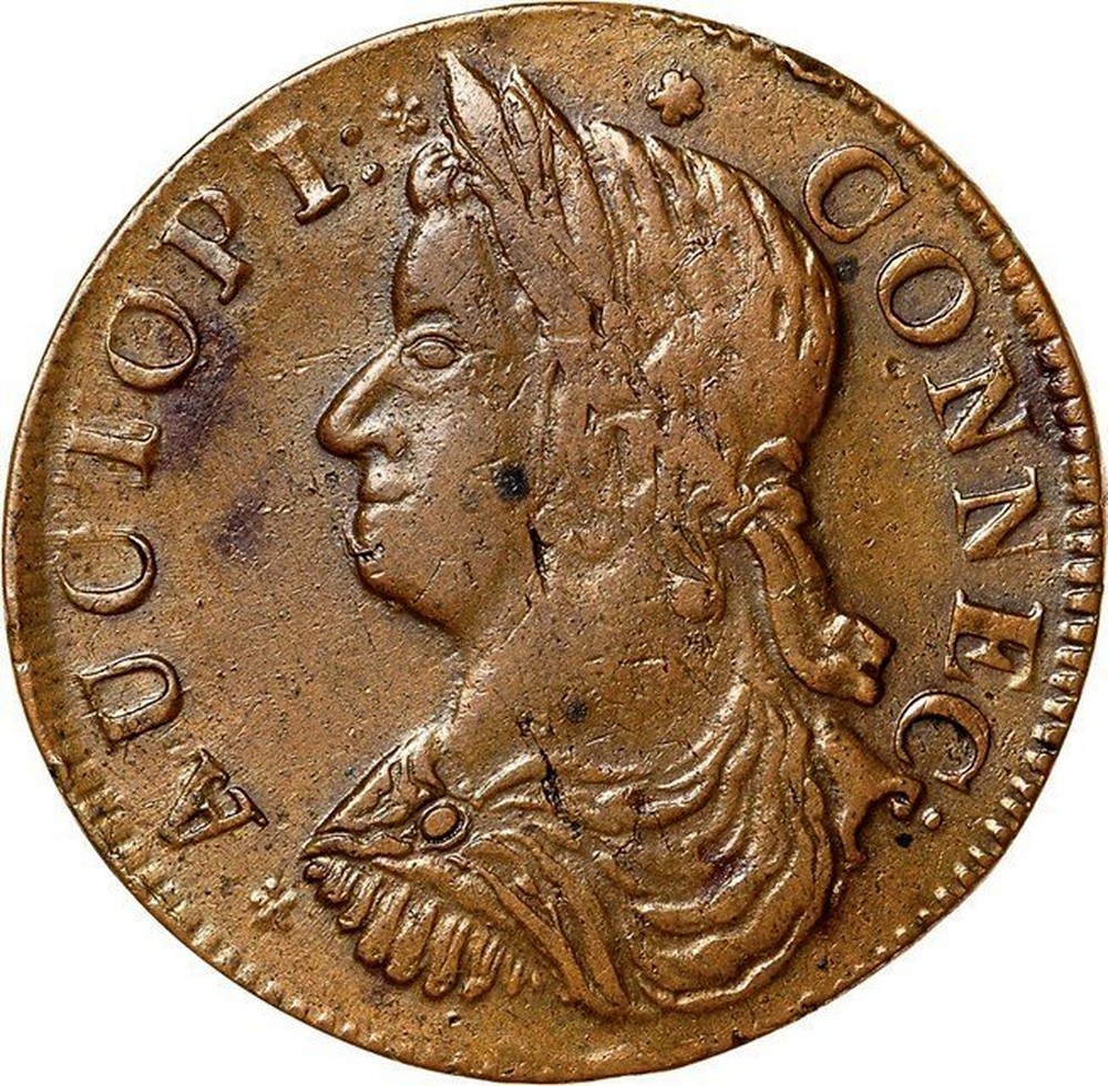 USA Connec Connecticut Coppers 1787 coin value KM# 8.4 | coinscatalog.NET