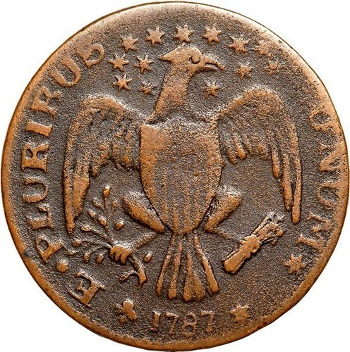 USA Nova Eborac "EXCELSIOR" 1787 coin value KM# 3 | coinscatalog.NET