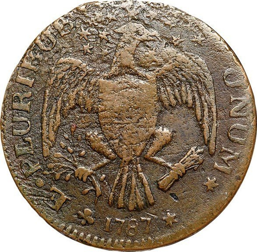 USA Nova Eborac "EXCELSIOR" 1787 coin value KM# 3 | coinscatalog.NET