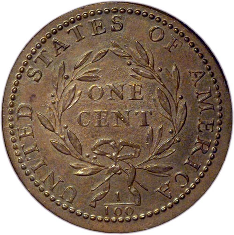 USA One Cent "Liberty Cap" 1793-1795 coin value KM# 13 | coinscatalog.NET