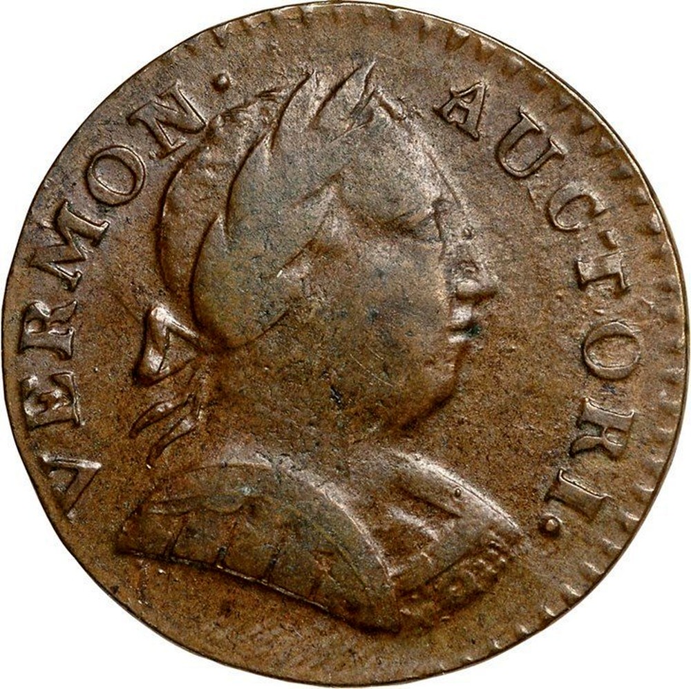 USA Vermontensium Vermont Coppers 1786 coin value KM# 4 | coinscatalog.NET