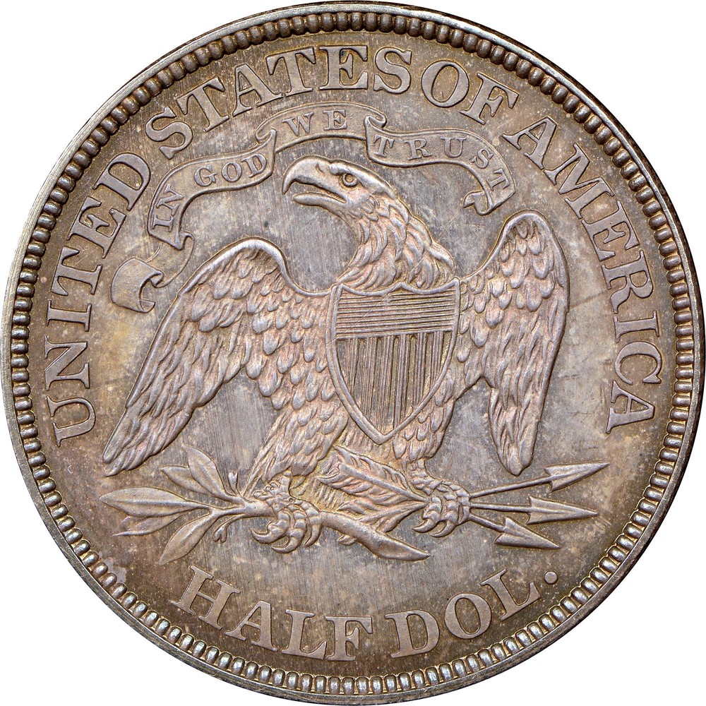 USA Silver One Dol. "Seated Liberty" 1870 coin value | coinscatalog.NET