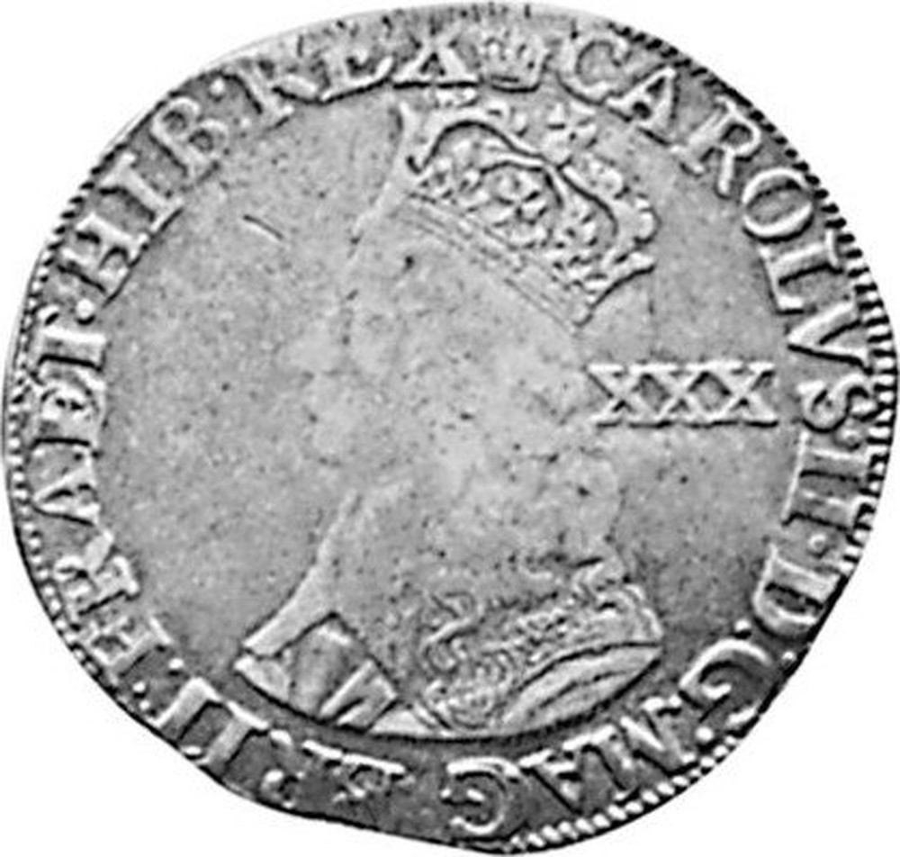 Great Britain Silver 3 Pence "Charles II" 1670-1684 coin value KM# 433 ...