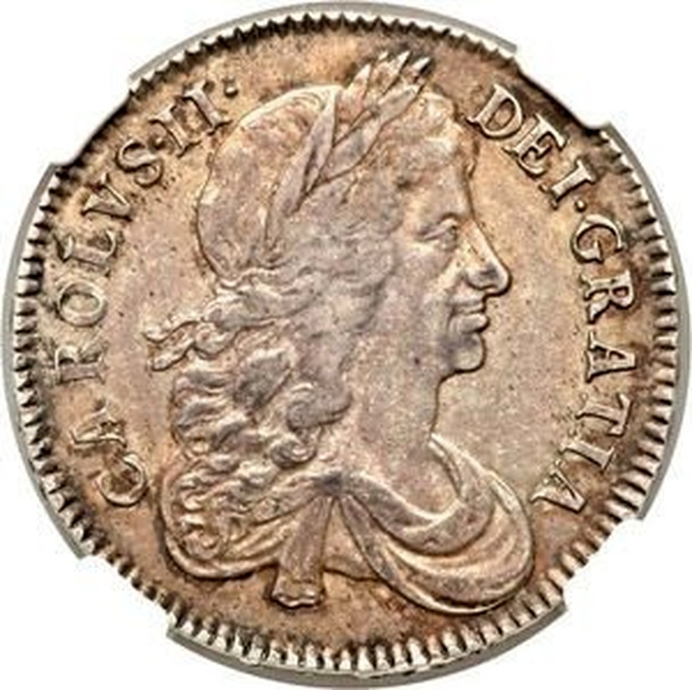 Great Britain Silver Crown "Charles II" 1662 coin value KM# 417.4 ...