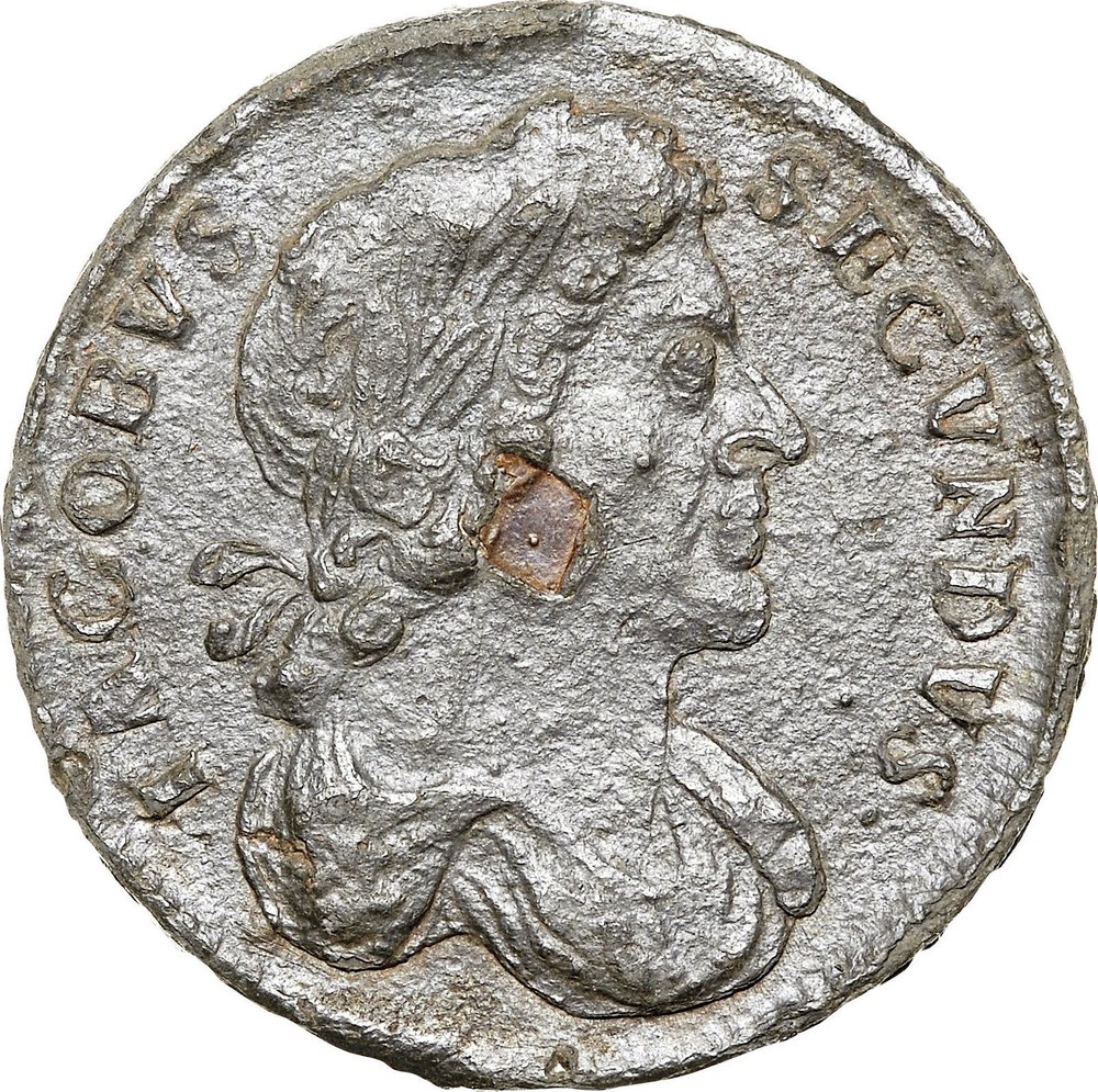 Great Britain Silver Crown "James II" 1686 coin value KM# 457 ...