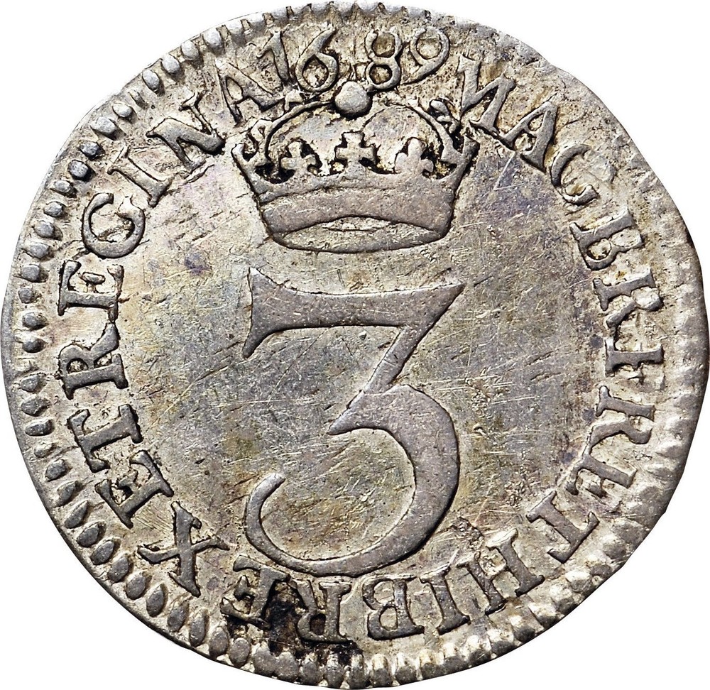 Great Britain 1/2 Penny "William and Mary (Halfpenny)" 1694 coin value ...