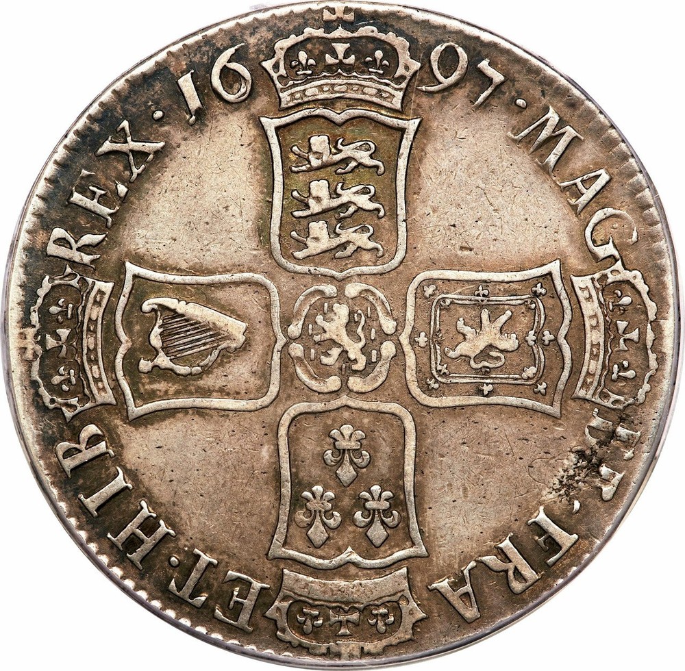 Great Britain Silver Crown "William III" 1700 coin value KM# 494.3 ...