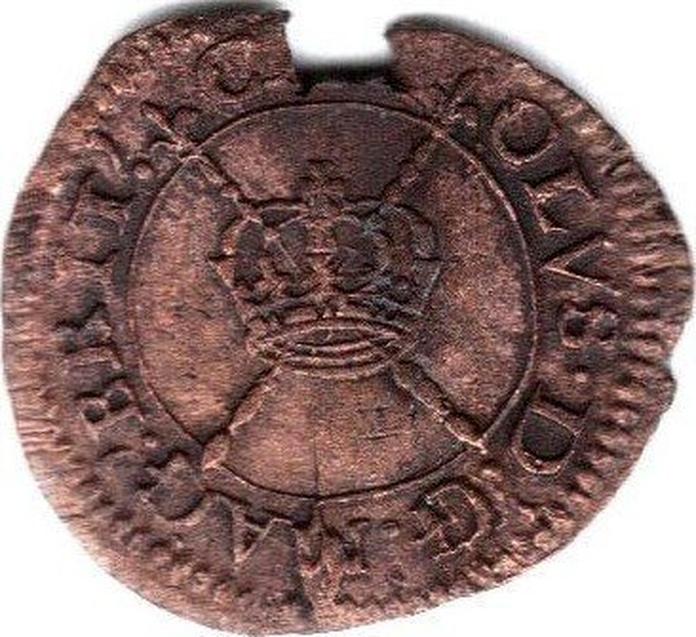 Great Britain Rose Farthing "Charles I" 1635-1644 coin value KM# 175 ...