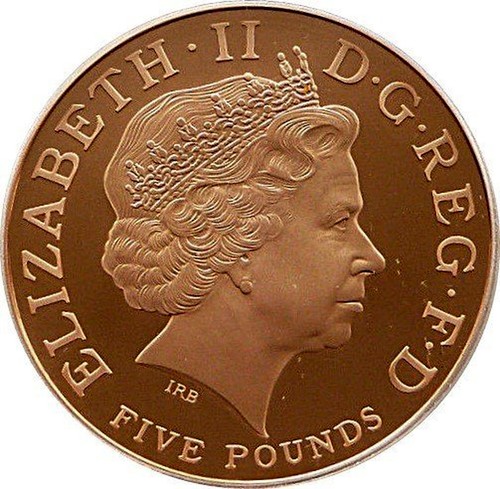 Great Britain Silver Five Pounds "Bicentenary of the Battle of ...