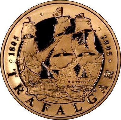 Great Britain Silver Five Pounds "Bicentenary of the Battle of ...