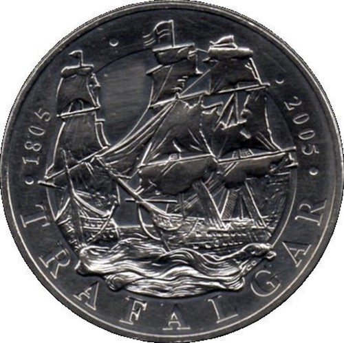 Great Britain Silver Five Pounds "Bicentenary of the Battle of ...