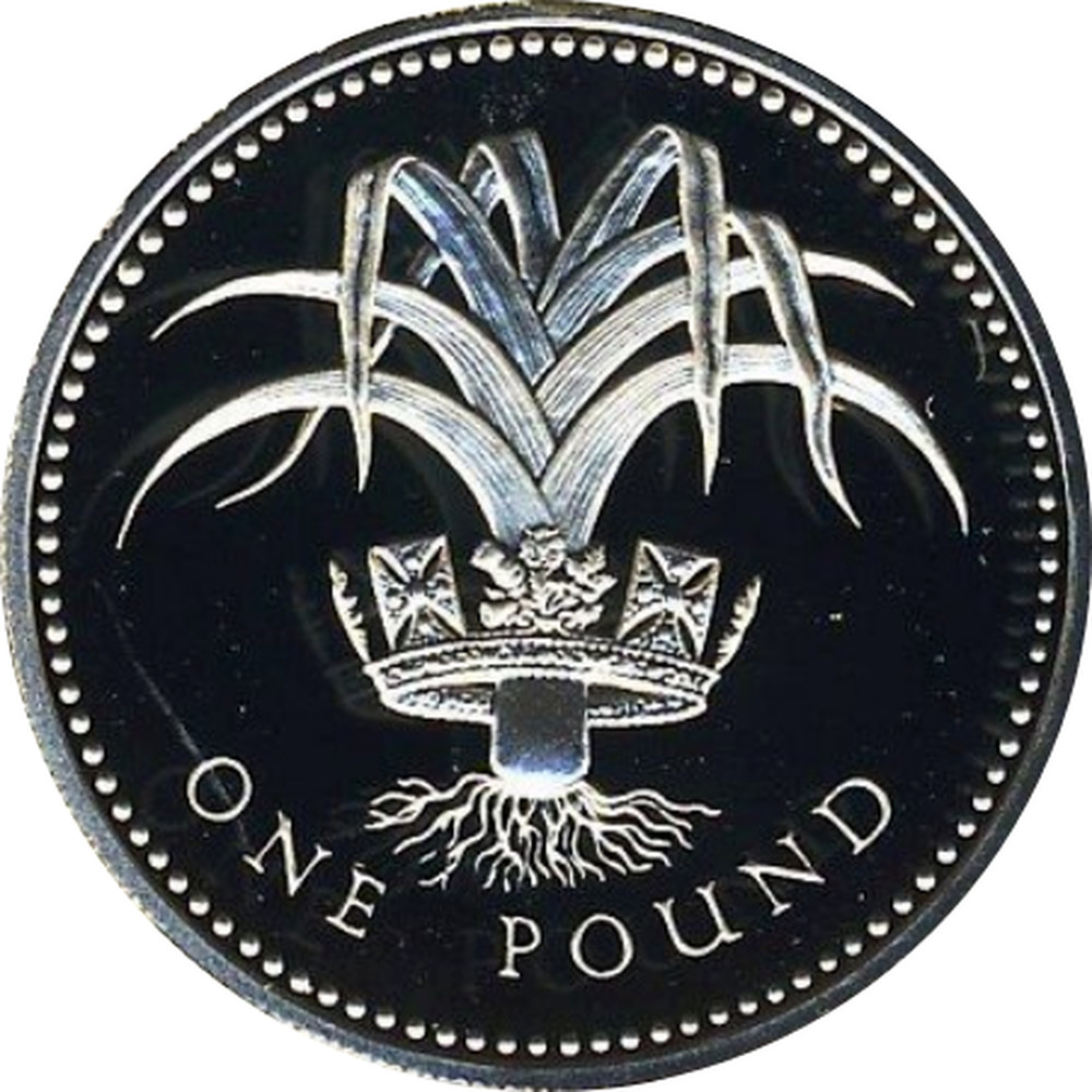 Great Britain 1 Pound (1 Laurel) 1989 coins | coinscatalog.NET