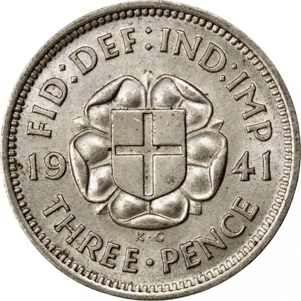 Great Britain One Penny "George VI" 1949-1952 coin value KM# 869 ...