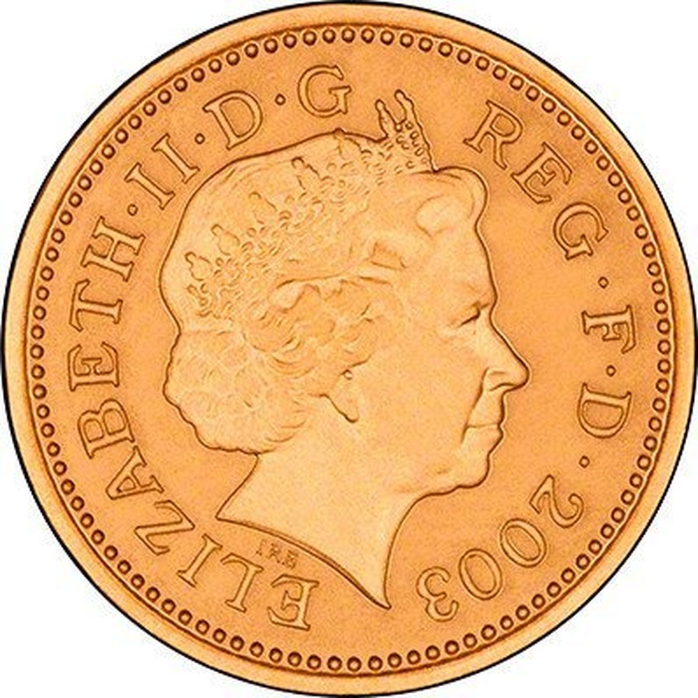 Great Britain One Pound "Forth Railway Bridge" 2004 coin value KM# 1048 ...