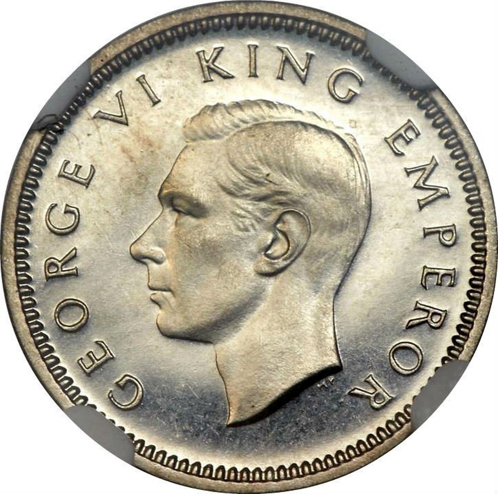New Zealand 3d "George VI" 1948-1952 coin value KM# 15 | coinscatalog.NET