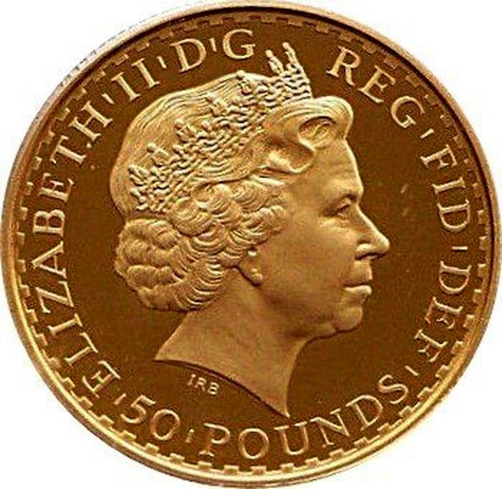 Great Britain Gold 50 Pounds "Britannia" 2010 coin value KM# 1137 ...