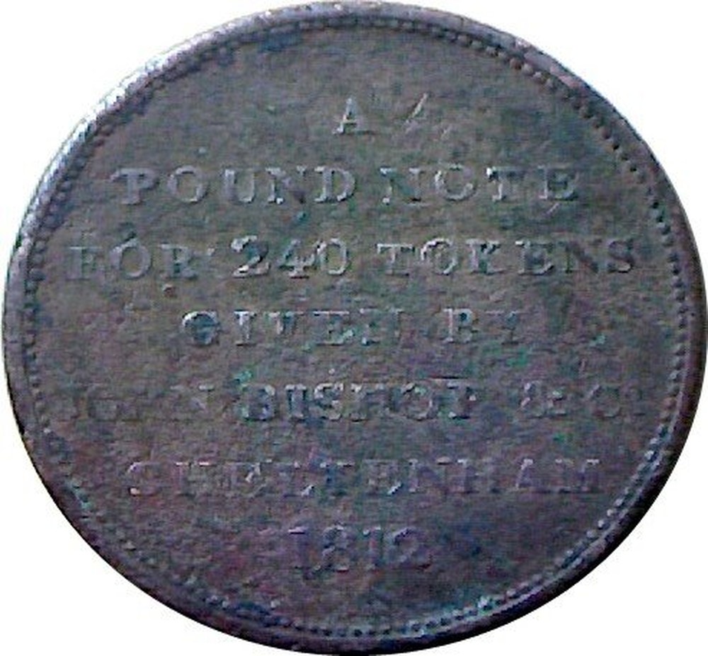 Great Britain One Penny "Birmingham - Union Copper Company" 1812 coin ...