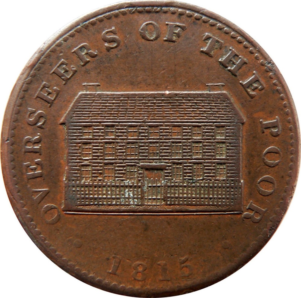 Great Britain Penny "Overseers Of The Poor" 1815 coin value ...
