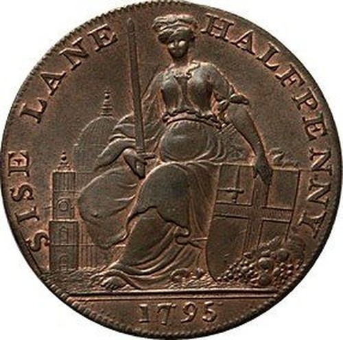 Great Britain 1/2 Penny "Ireland - Shakespeare" 1792 coin value ...