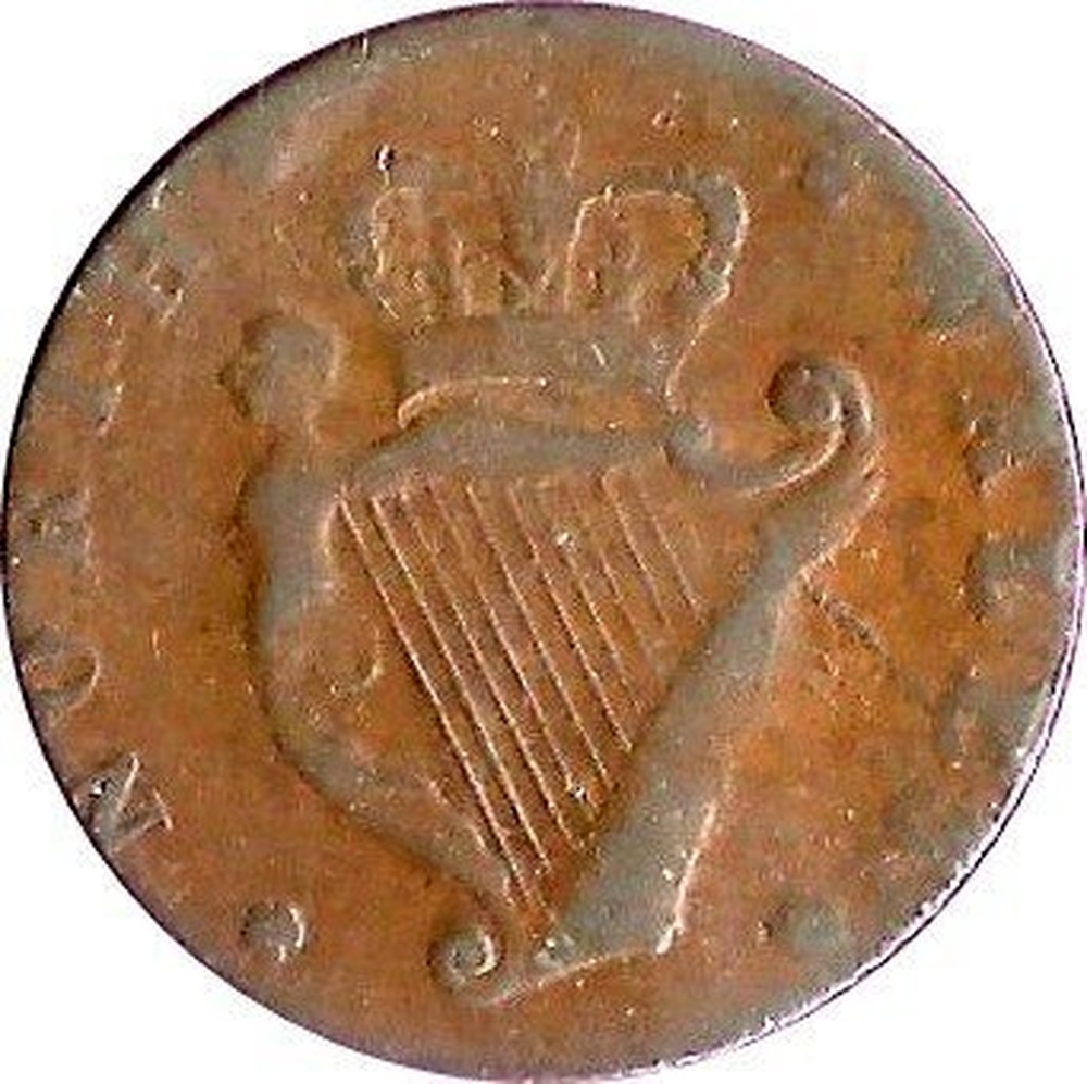Great Britain 1/2 Penny "George For Ever - Britons For Ever" 1780 coin ...