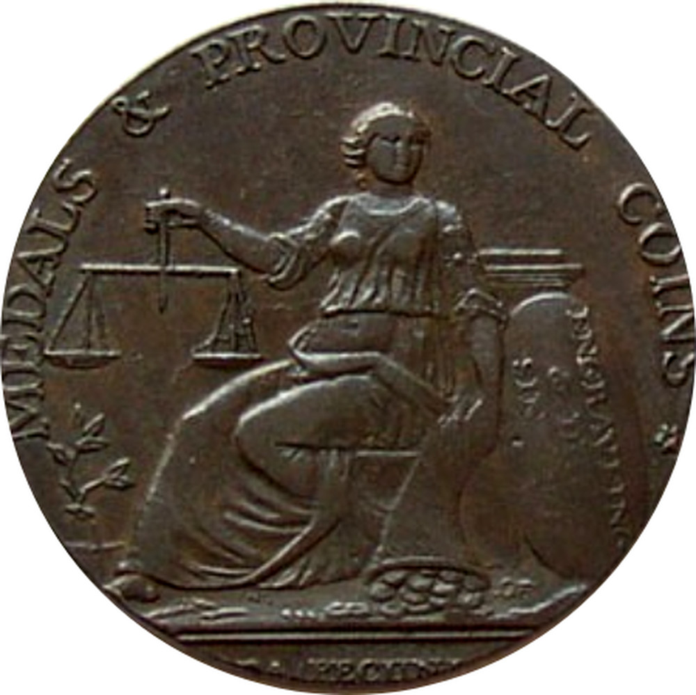 Great Britain 1/2 Penny "Gregory III Pon - Britain Rules" 1771 coin ...