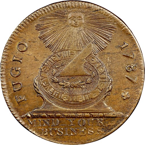 USA Cent Fugio Cents 1787 coin value KM# EA31.4 | coinscatalog.NET