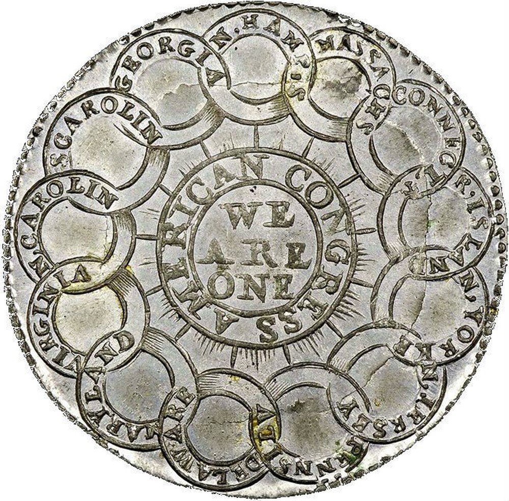 USA Continental Currency "Dollar" 1776 coin value KM# EA1 ...