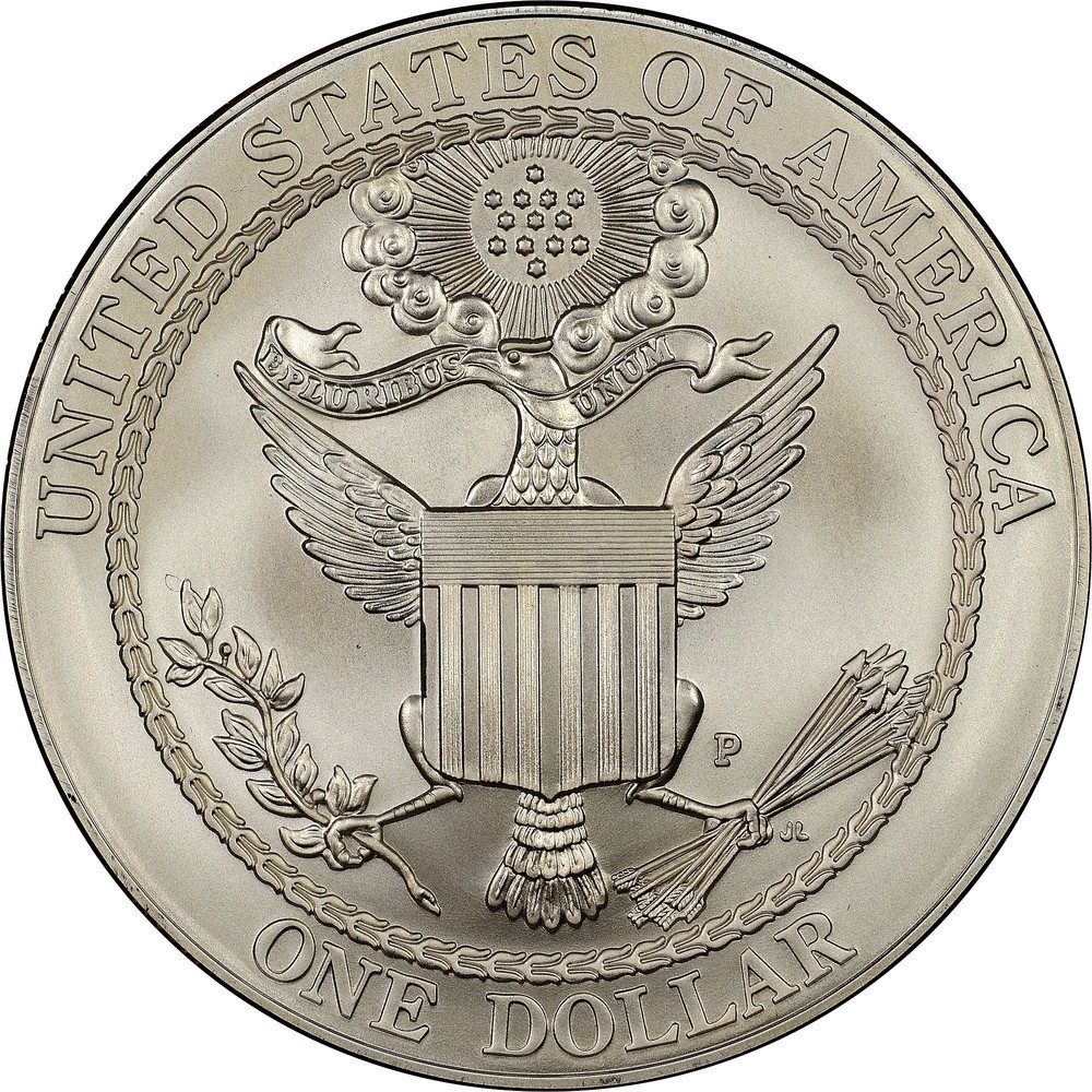 USA Silver One Dollar "2002 Winner Olympics - Salt Lake City" 2002 coin ...