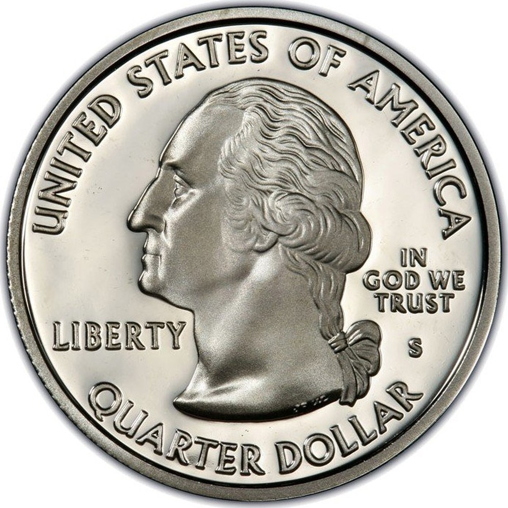 USA Silver Quarter Dollar "Michigan" 2004 coin value KM# 355a ...
