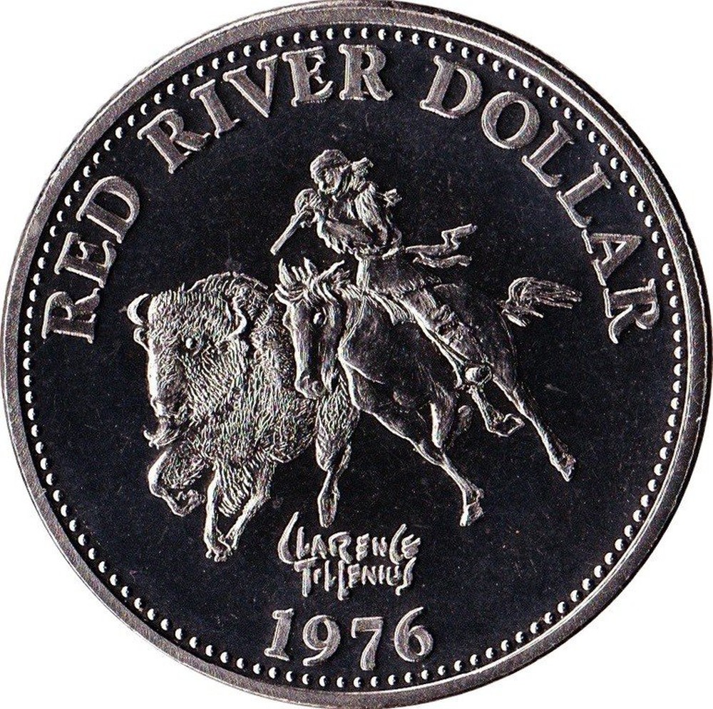 Canadian Centennial Dollar "Winnipeg's" 1974 coin value | coinscatalog.NET