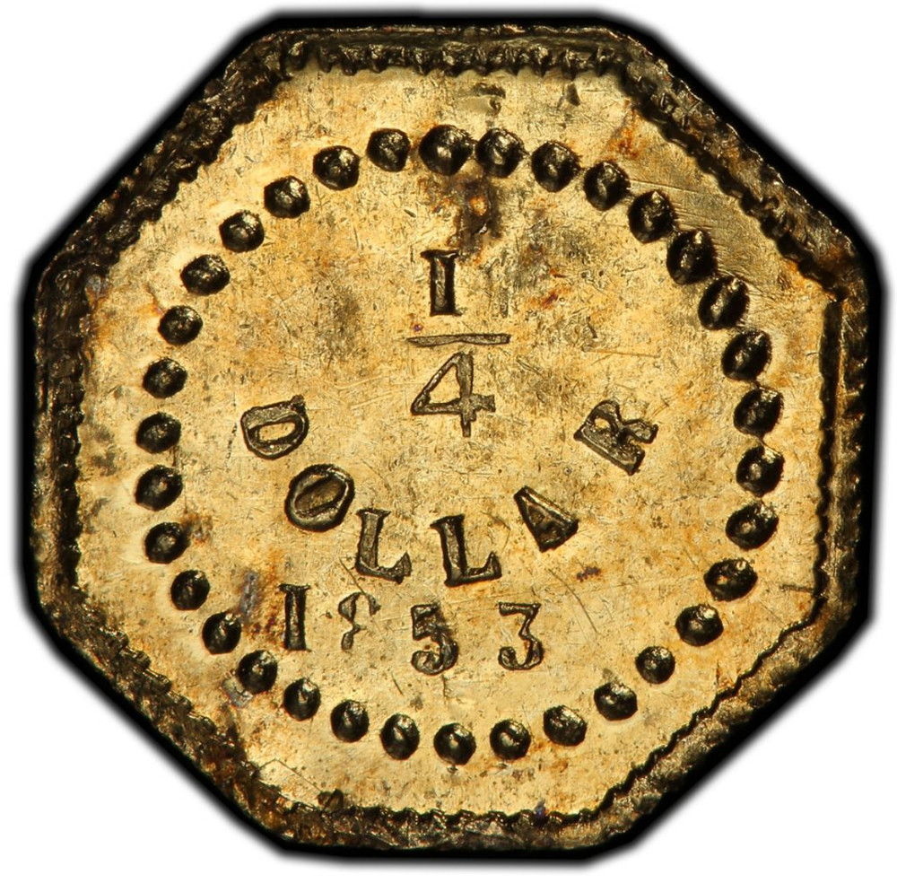 USA Gold Half Dol. "Liberty (Round)" 1852 coin value | coinscatalog.NET