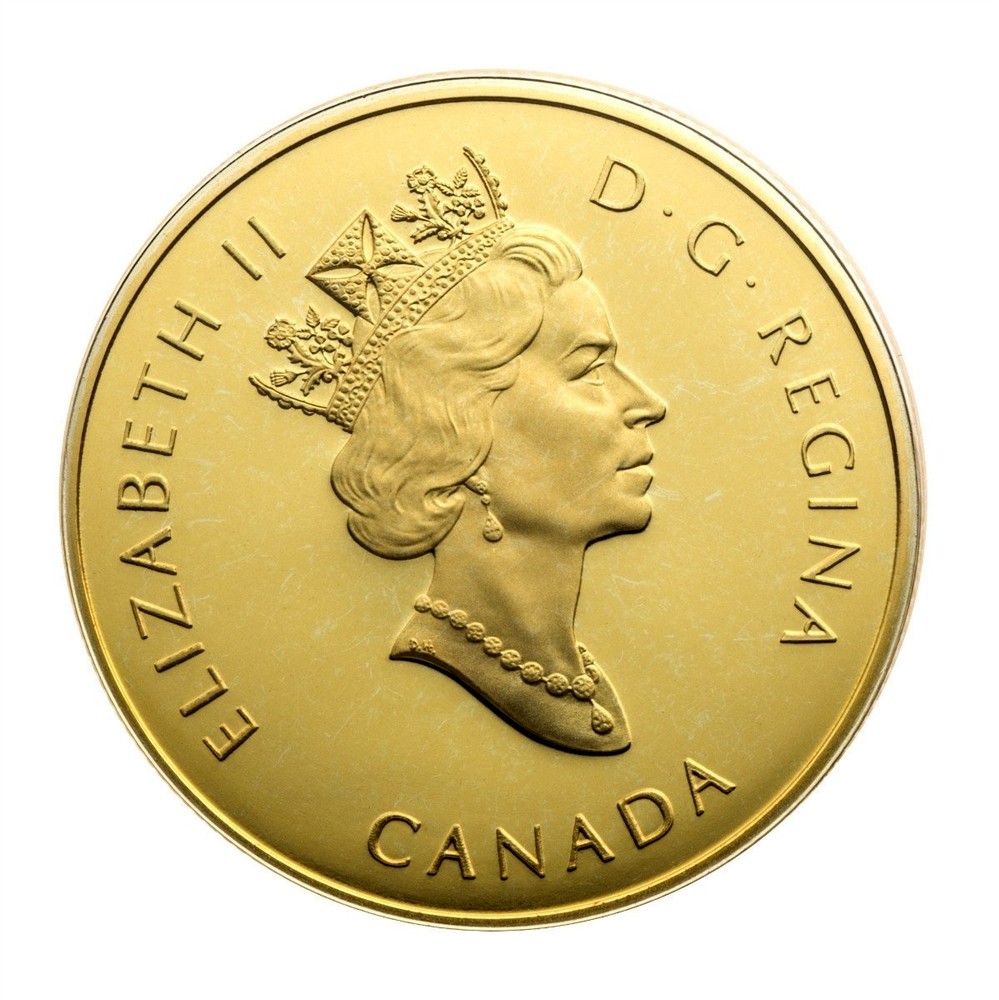 Canadian Gold 100 Dollars "Klondike" 1996 coin value KM# 273 ...