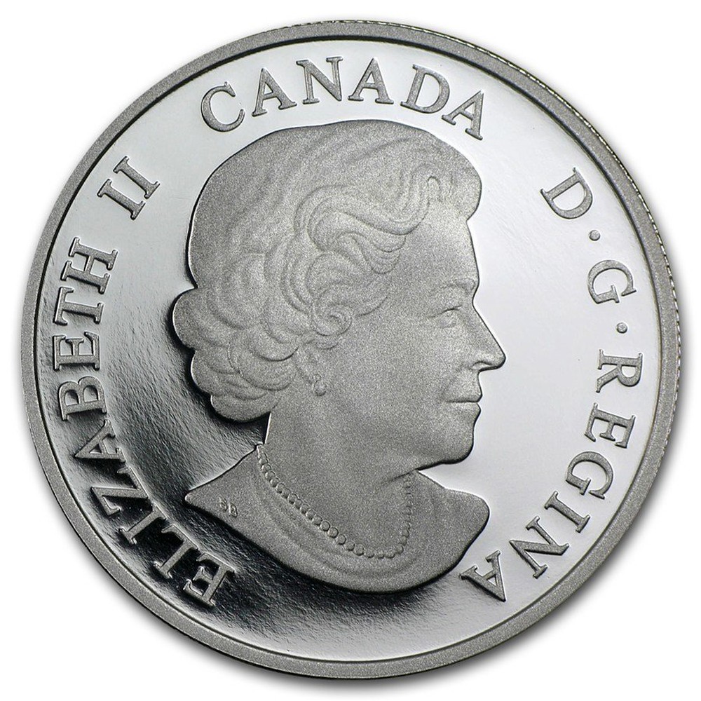 Canadian Silver 20 Dollars "Lake Huron" 2015 coin value KM# 1566 ...