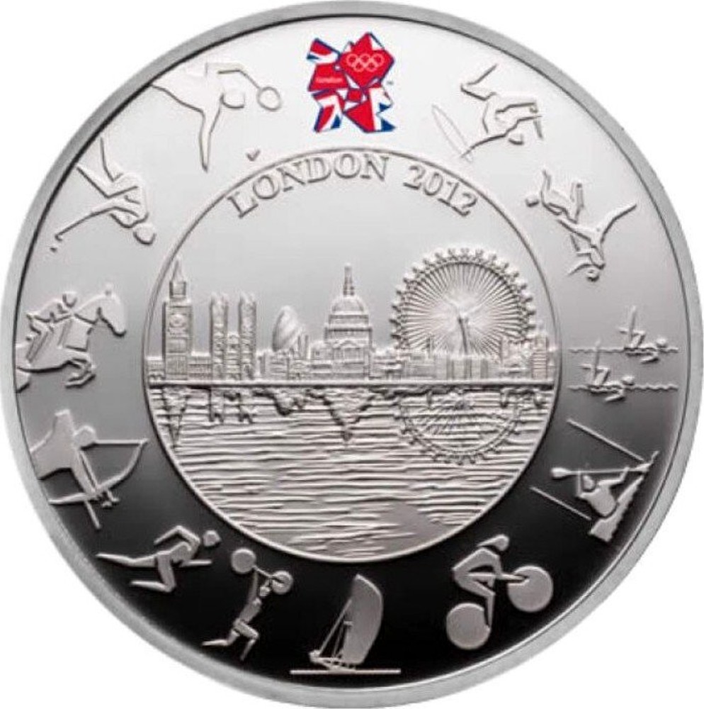 Great Britain Gold Five Pounds "London 2012 Olympic" 2012 coin value ...