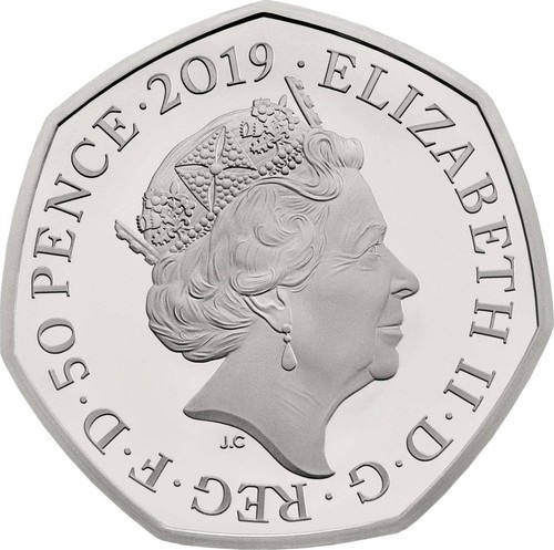 Great Britain Silver Fifty Pence "Kew Gardens (Piedfort)" 2009 coin ...