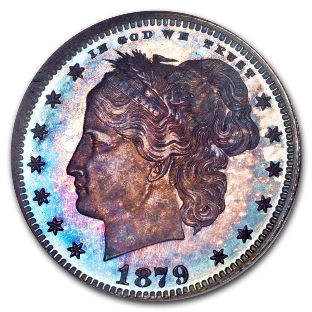 USA 100 Cents "Goloid Metric Dollar (Pattern)" 1879 coin value ...