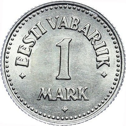Estonian Mark Republic Coinage 1924 coin value KM# 1a | coinscatalog.NET