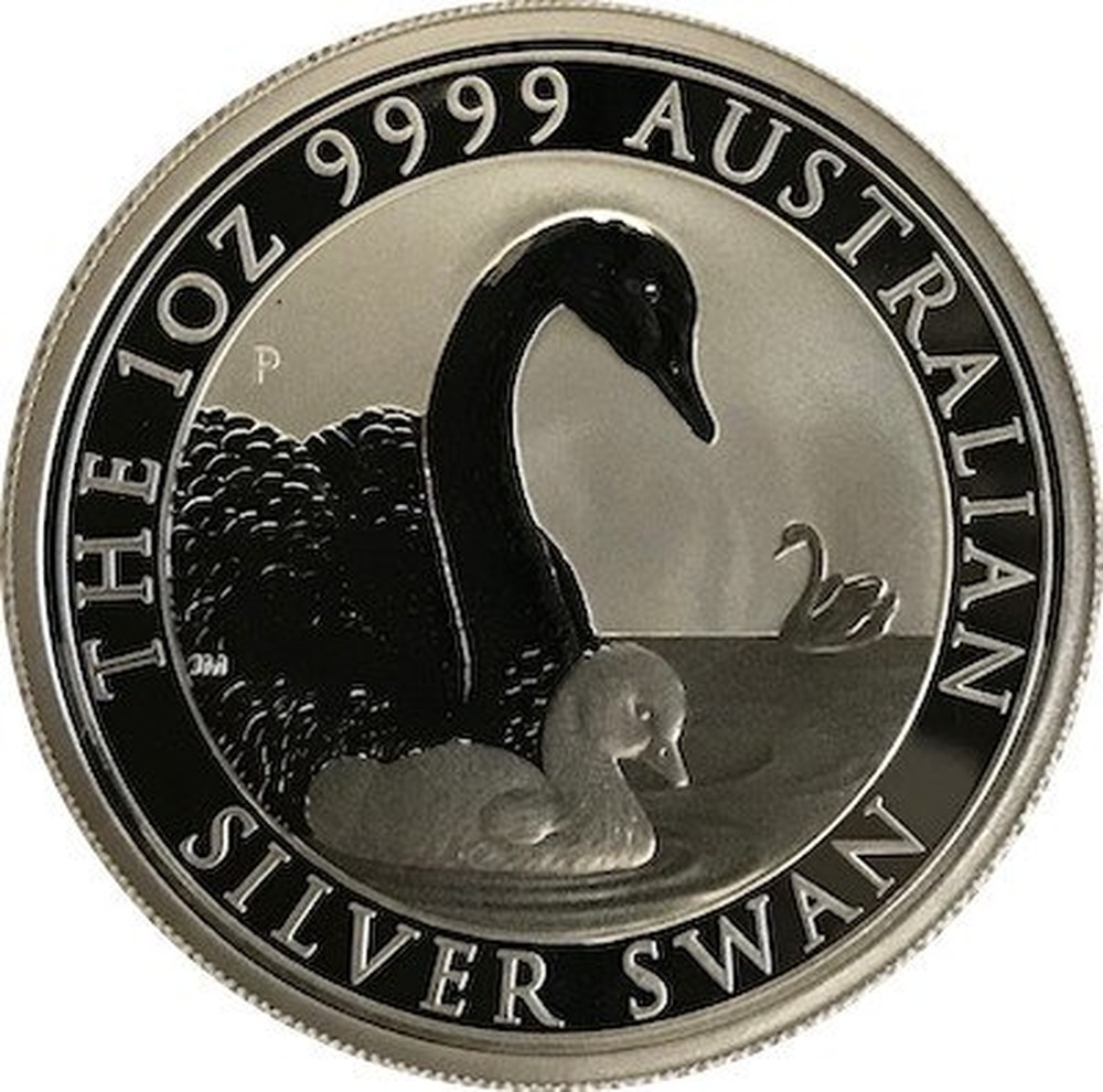 Australian 1 Oz Silver 1 Dollar "Australian Silver Swan" 2020 coin ...